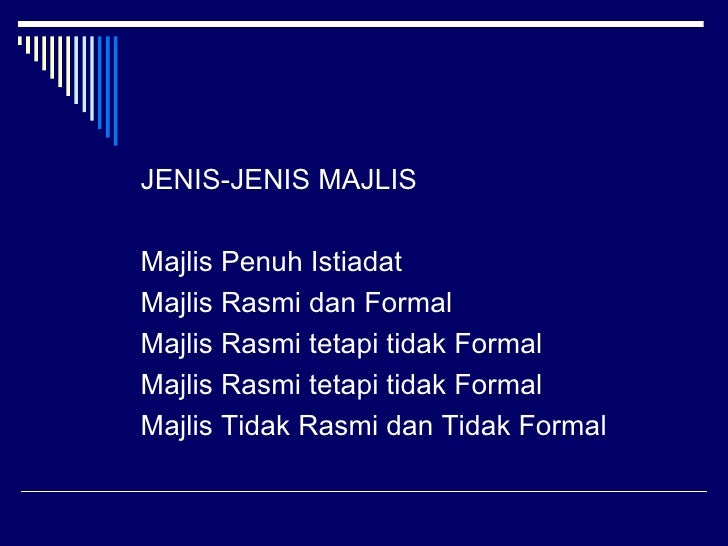 Pengurusan majlis rasmi