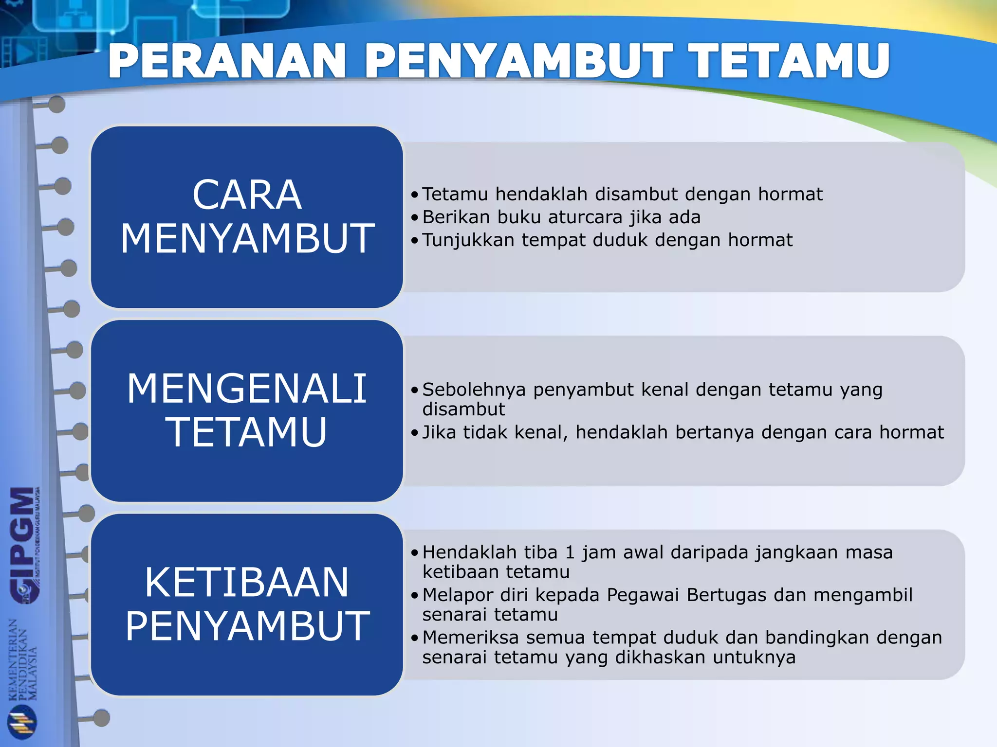 Pengurusan majlis rasmi | PPT
