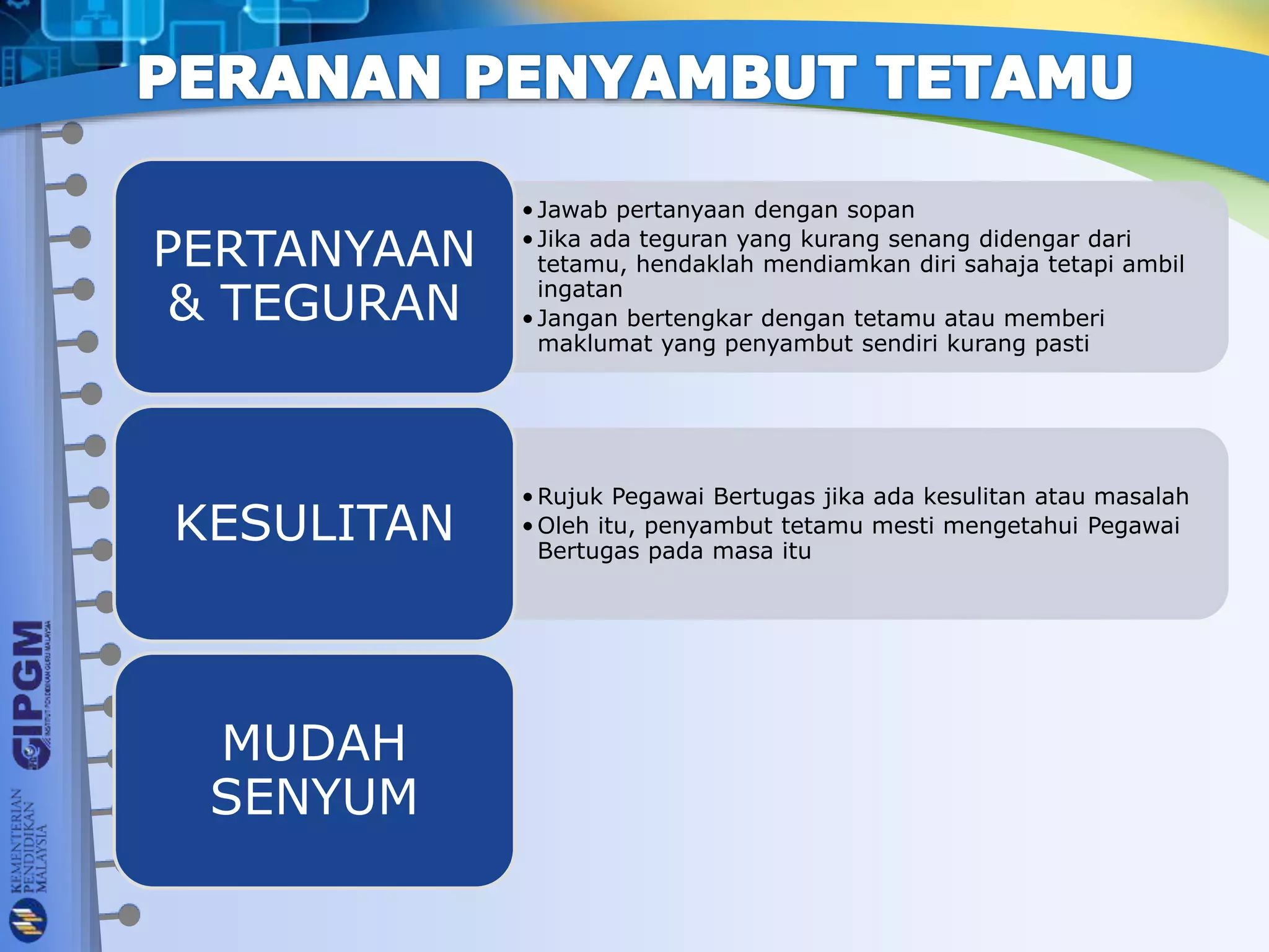 Pengurusan majlis rasmi | PPT
