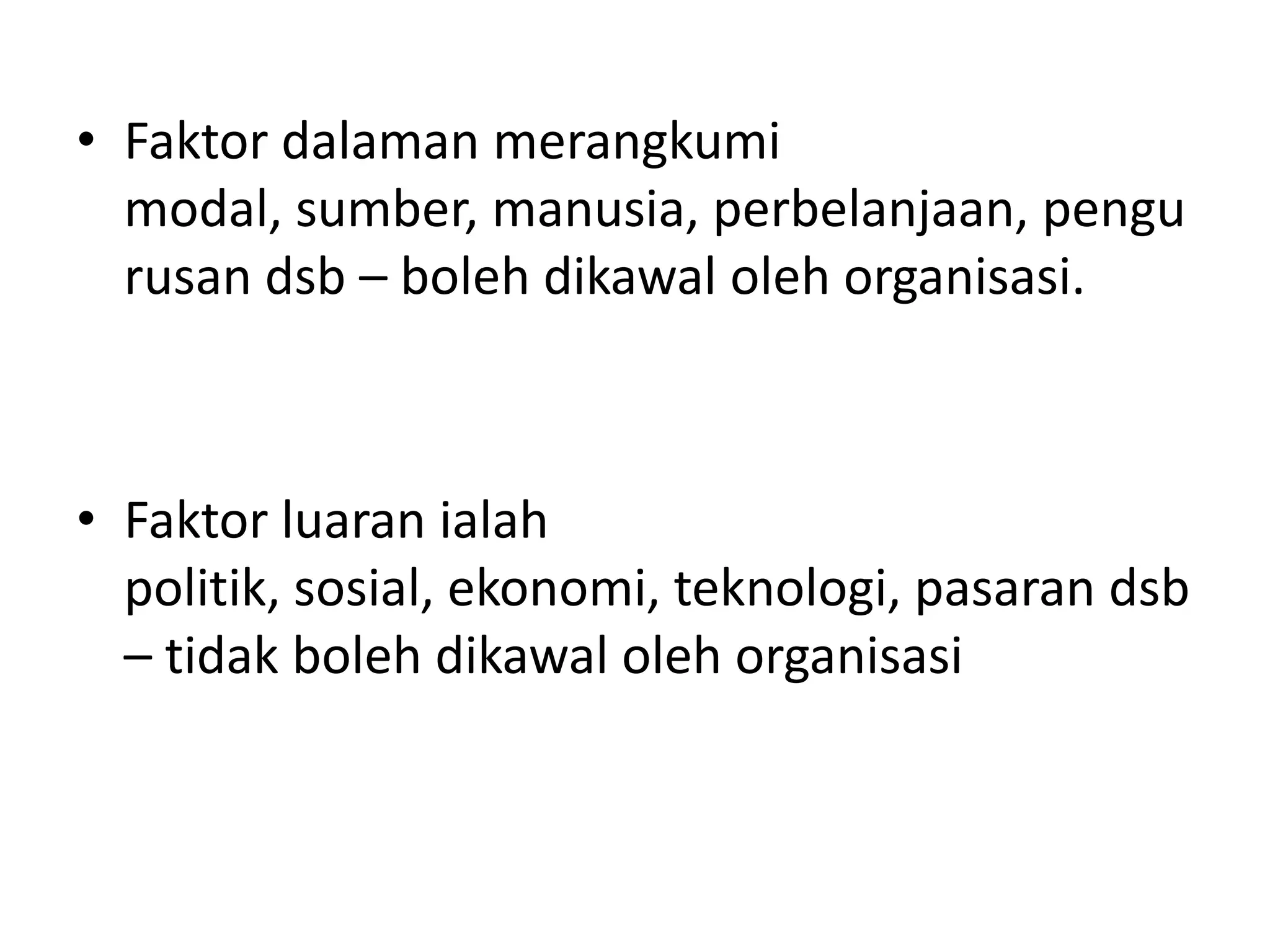 Pengurusan organisasi | PPTX