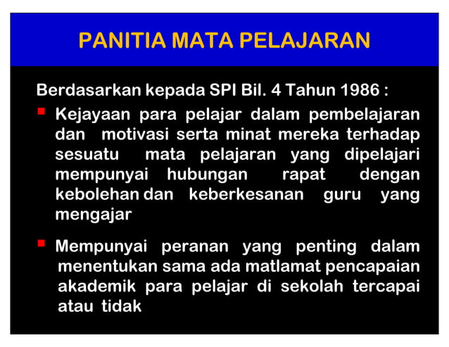 Pengurusan panitia | PDF