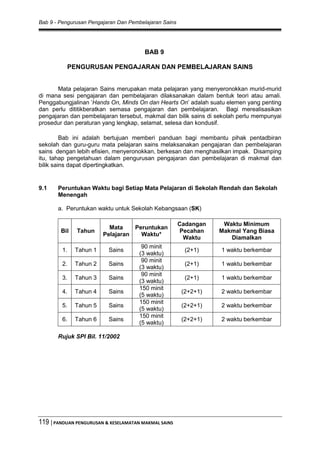 Pengurusan pdp di_makmal | PDF