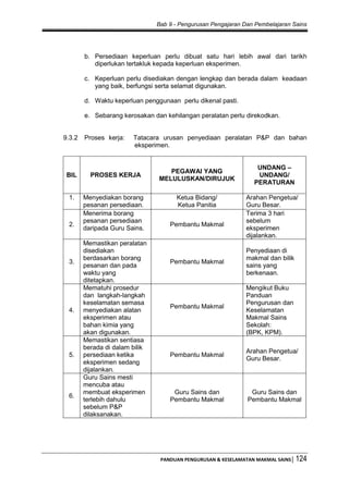 Pengurusan pdp di_makmal | PDF