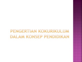 Pengurusan & pengelolaan kokurikulum pengenalan | PPT