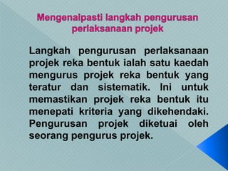 Pengurusan projek | PPSX