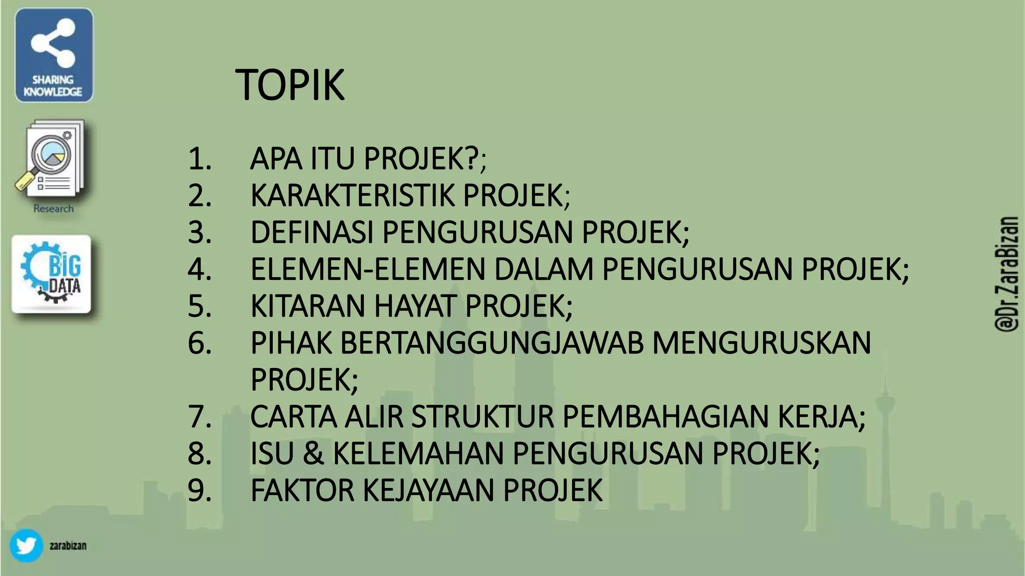 Pengurusan Projek | PPTX