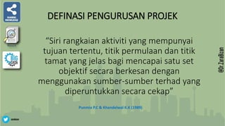 Pengurusan Projek | PPTX