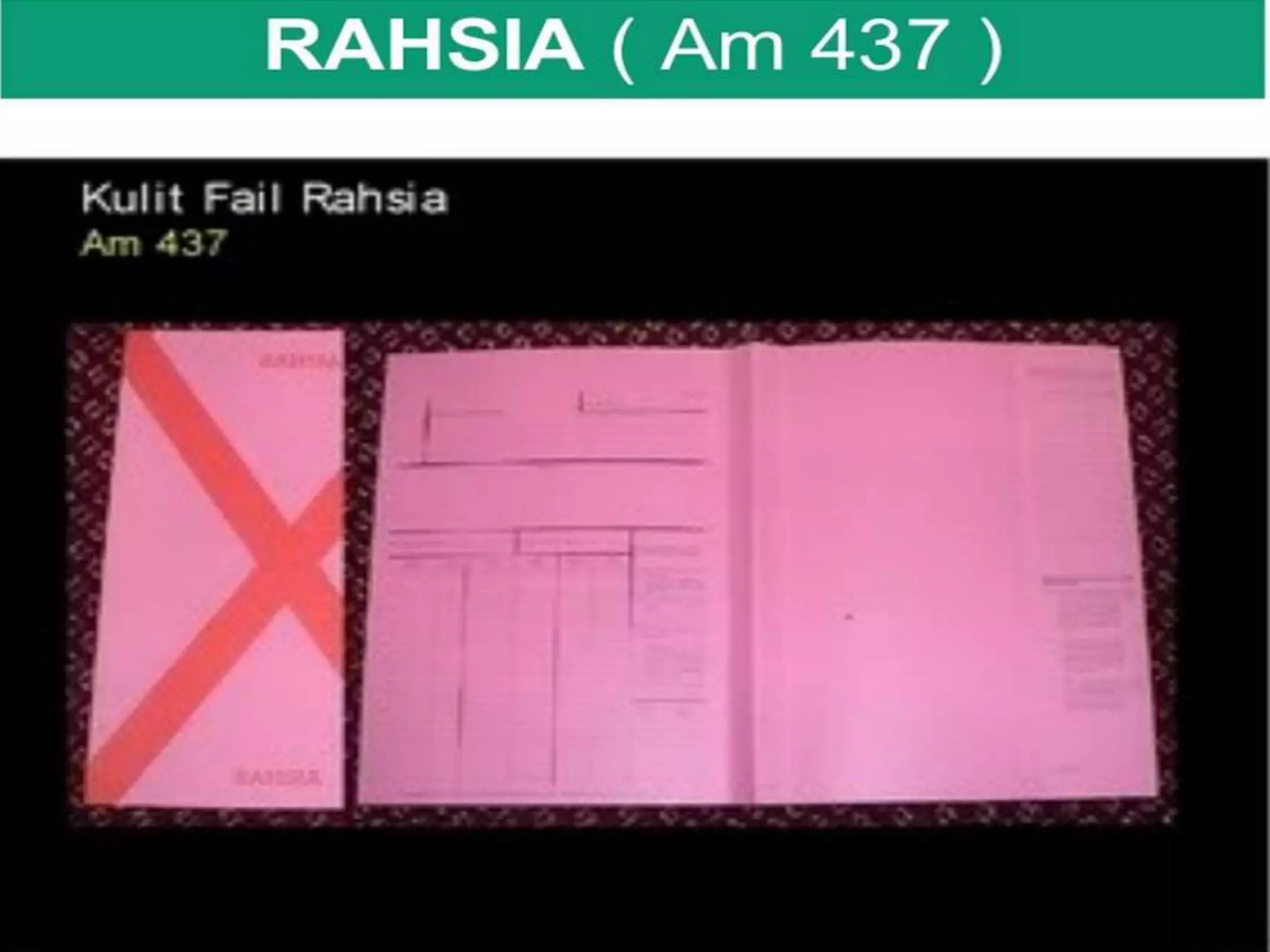 Pengurusan rekod fail. | PPTX