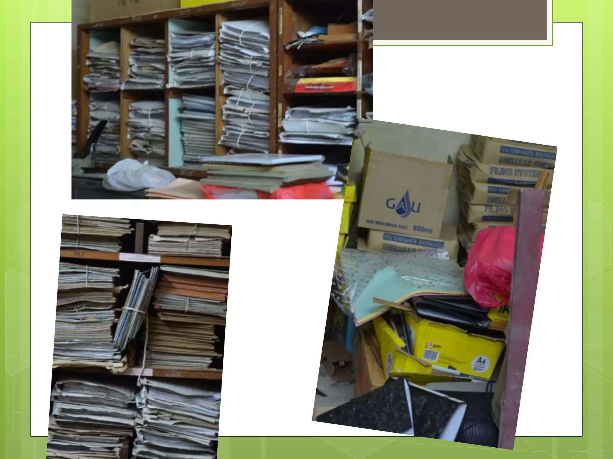 Pengurusan rekod fail. | PPTX