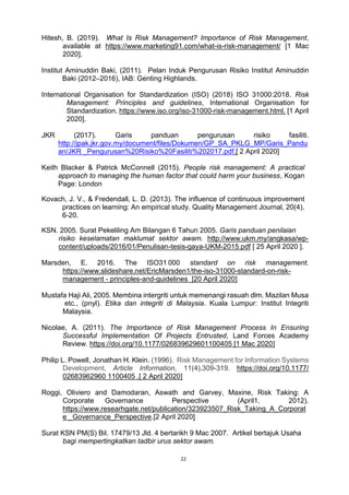 Pengurusan Risiko - IAB | PDF