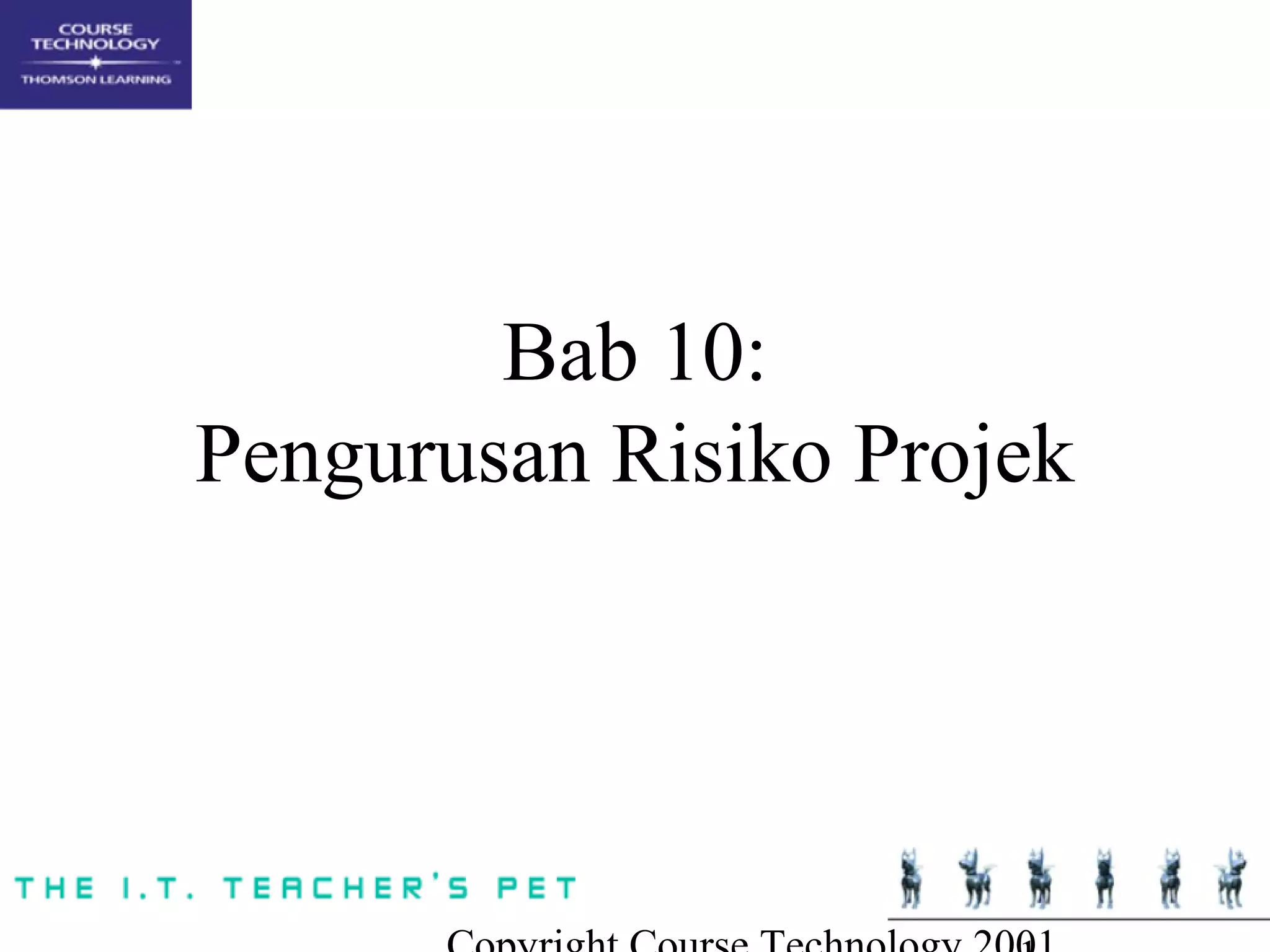 Pengurusan risiko projek | PPT