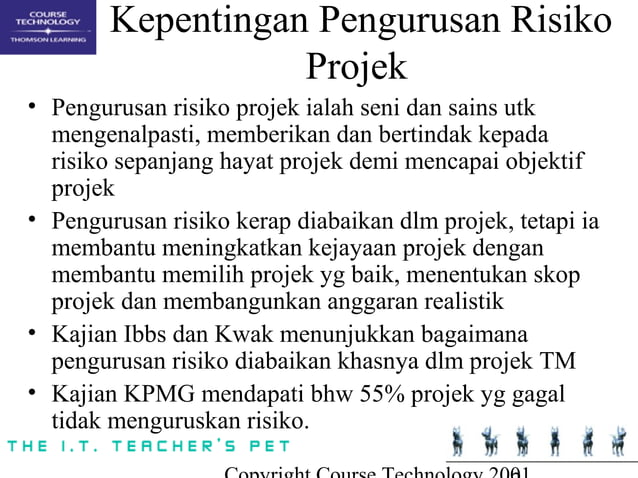 Pengurusan risiko projek | PPT