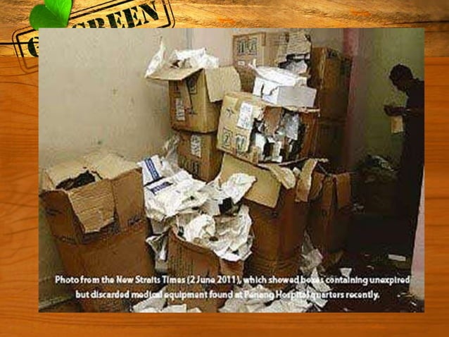 Pengurusan sisa klinikal | PPTX