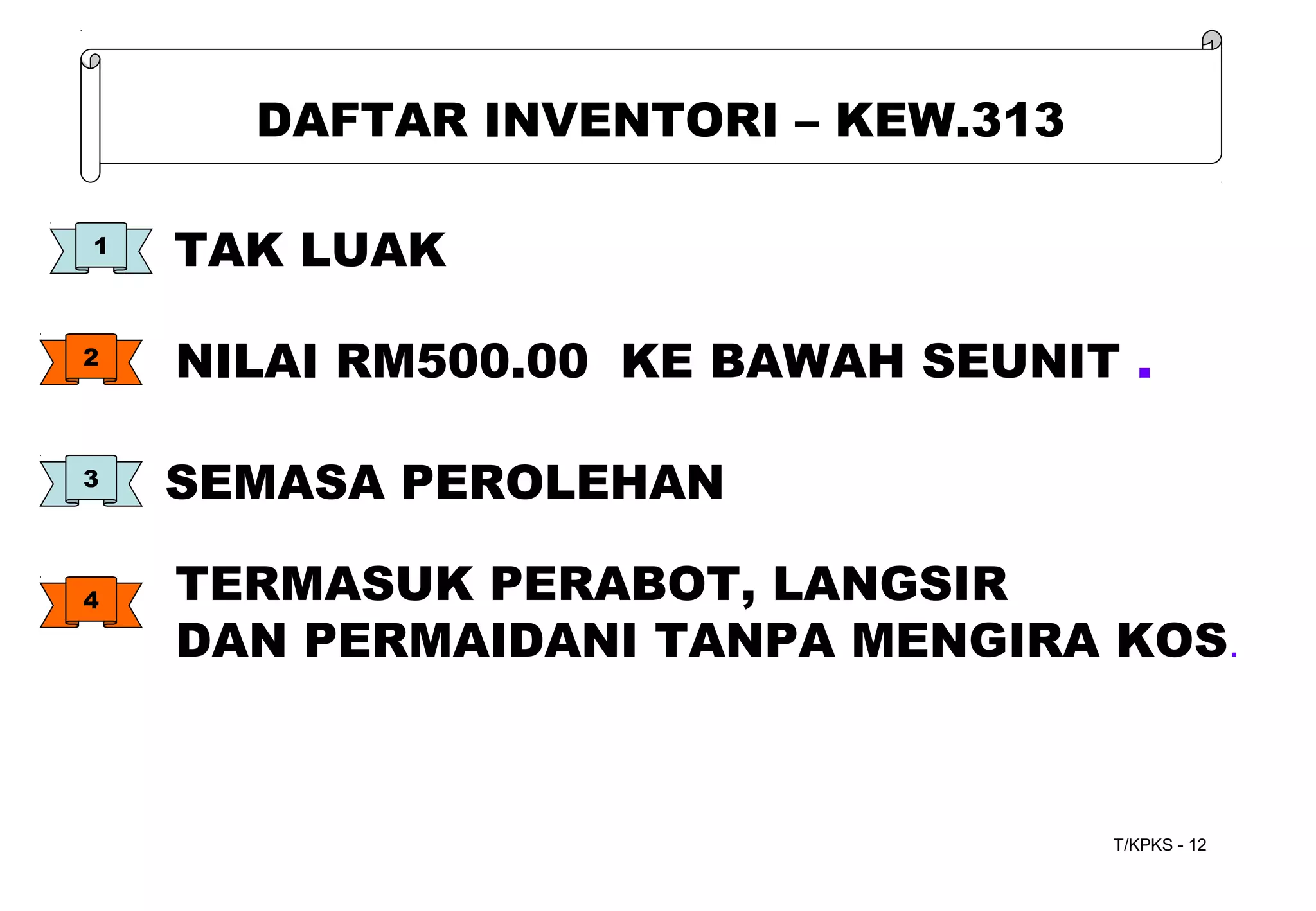 Pengurusan stor stok | PPT