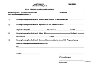 Pengurusan stor stok | PPT