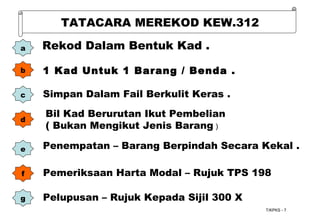 Pengurusan stor stok | PPT