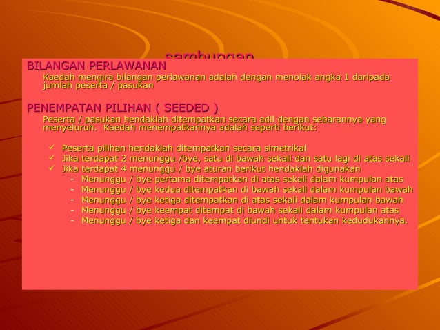 Pengurusan sukan ting 4 | PPT