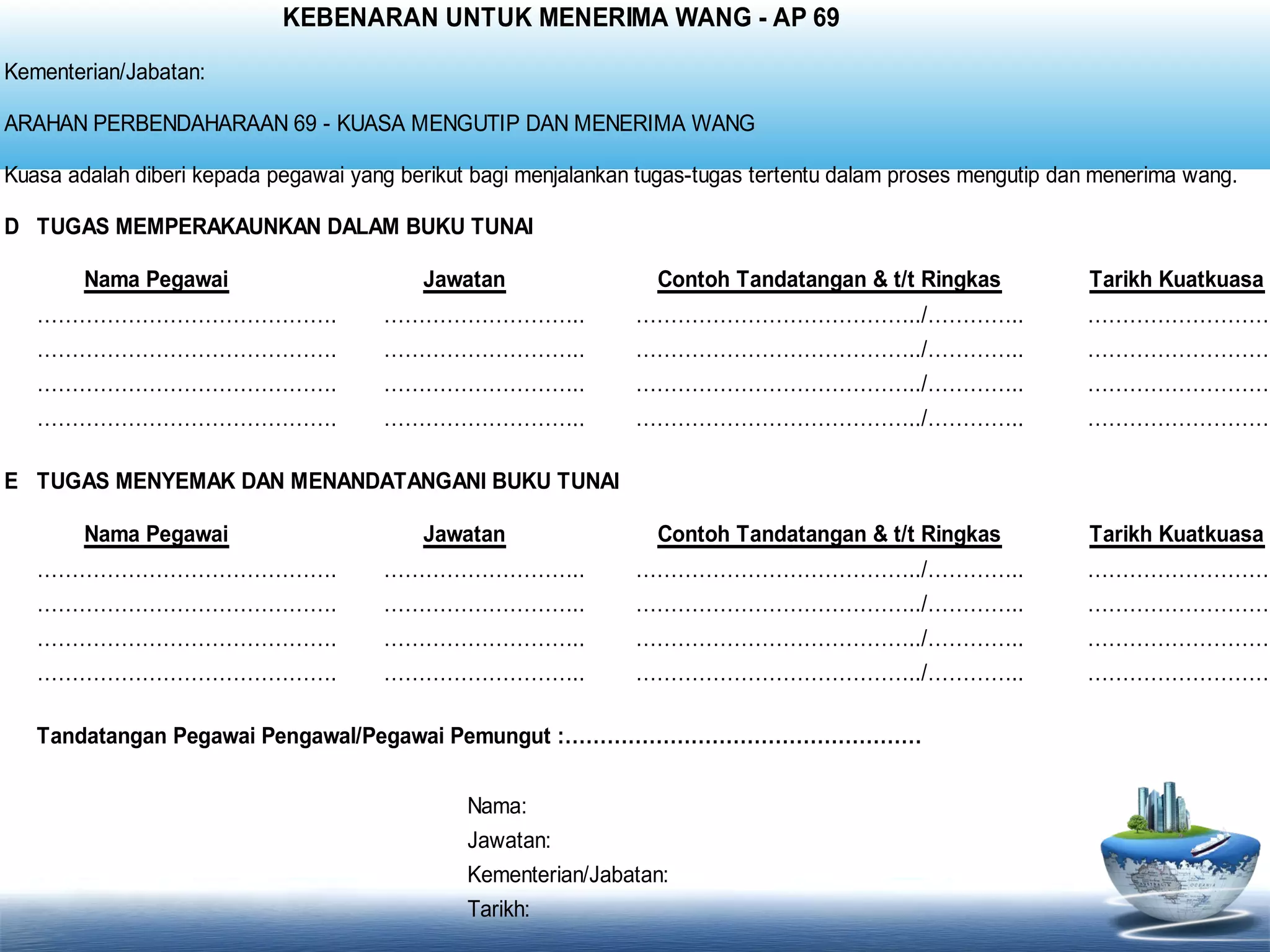 Pengurusan Terimaan Hasil Kerajaan | PPT
