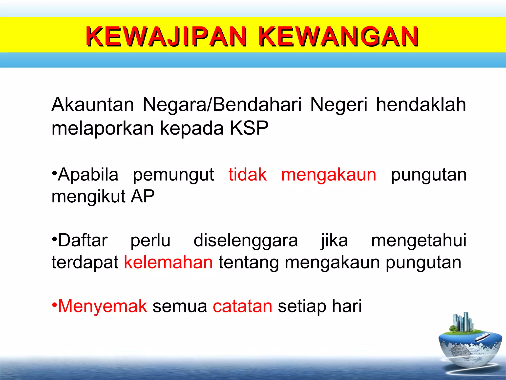 Pengurusan Terimaan Hasil Kerajaan | PPT