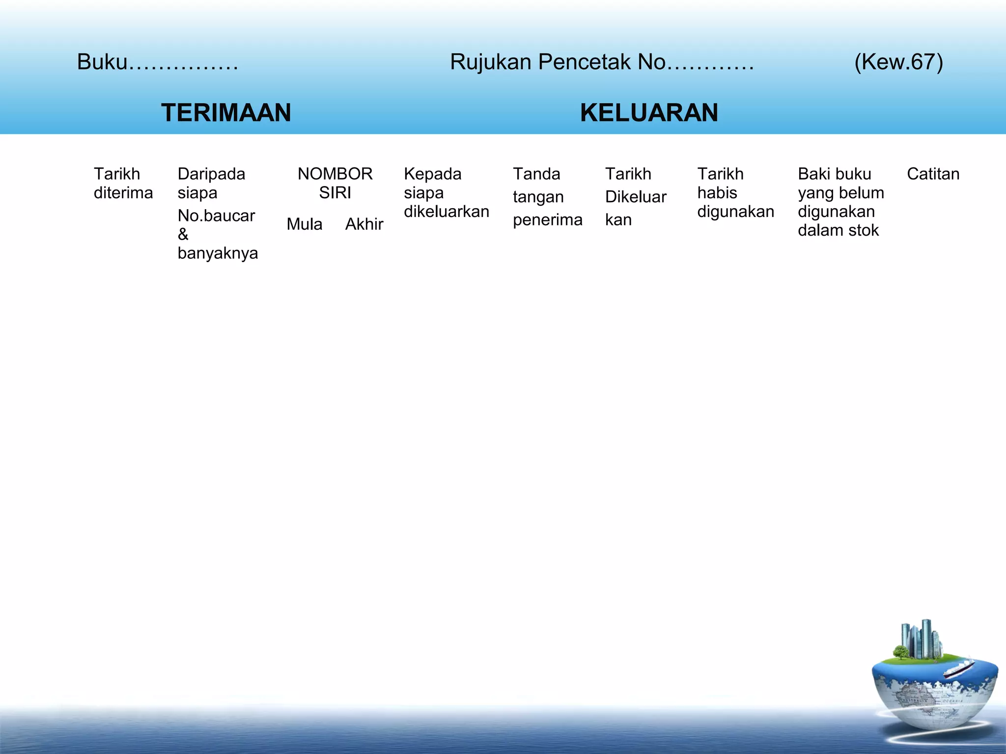 Pengurusan Terimaan Hasil Kerajaan | PPT