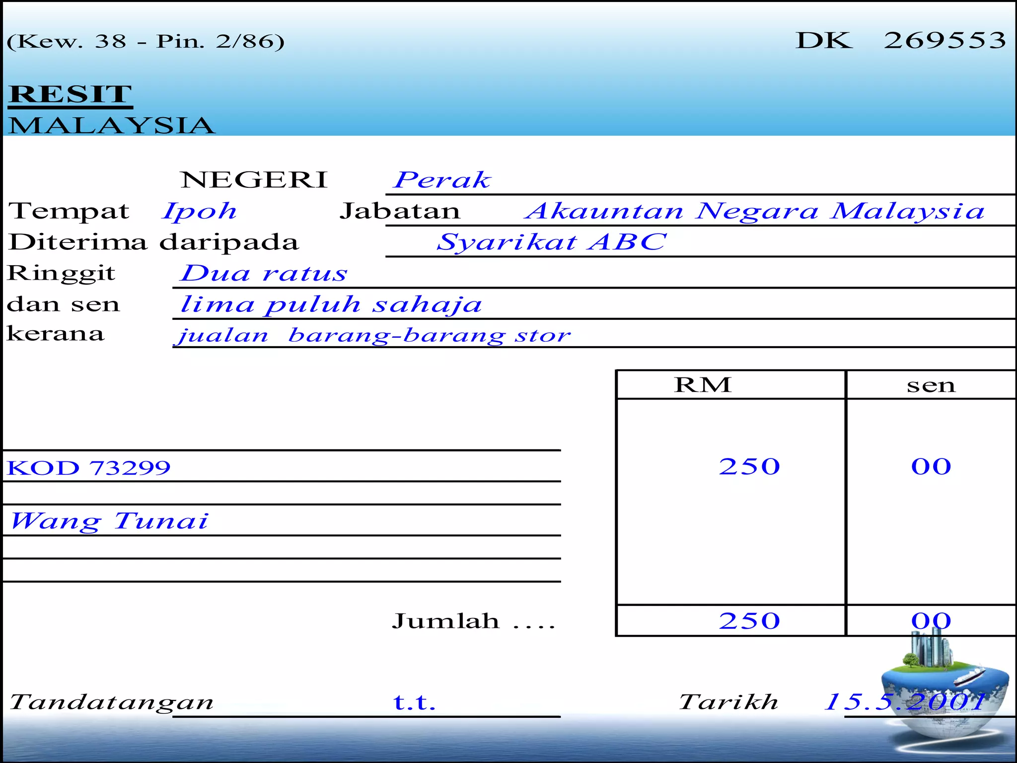 Pengurusan Terimaan Hasil Kerajaan | PPT