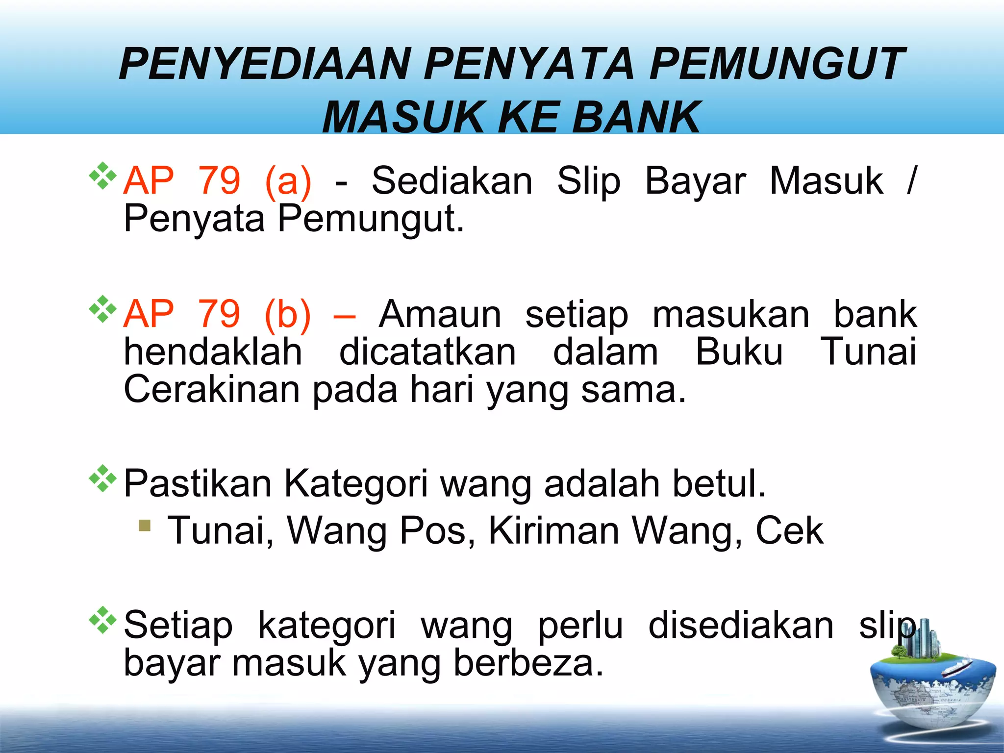 Pengurusan Terimaan Hasil Kerajaan | PPT
