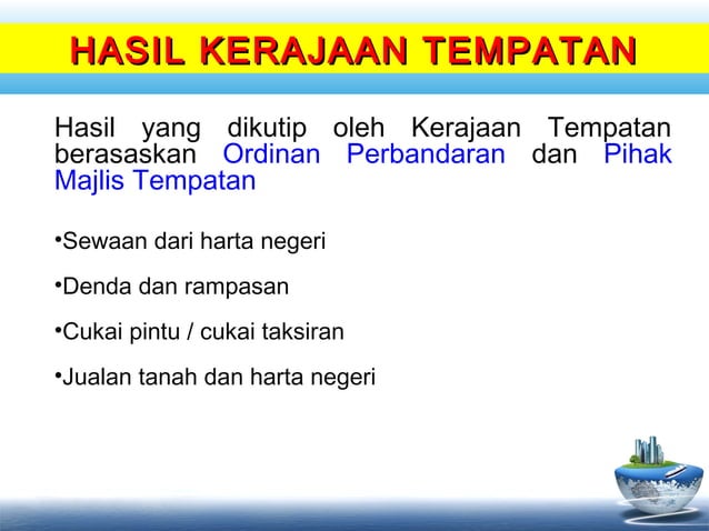 Pengurusan Terimaan Hasil Kerajaan | PPT
