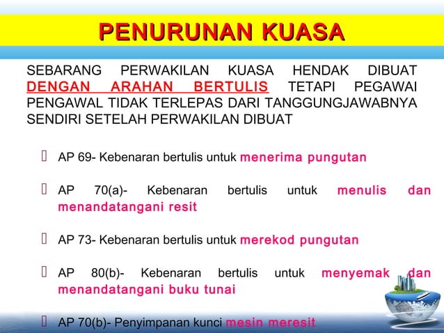 Pengurusan Terimaan Hasil Kerajaan | PPT