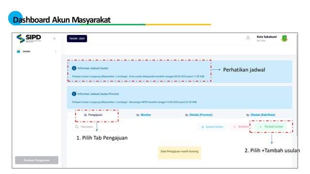Tata Cara Mekanisme Pengusulan Hibah Bansos 2025 | PDF