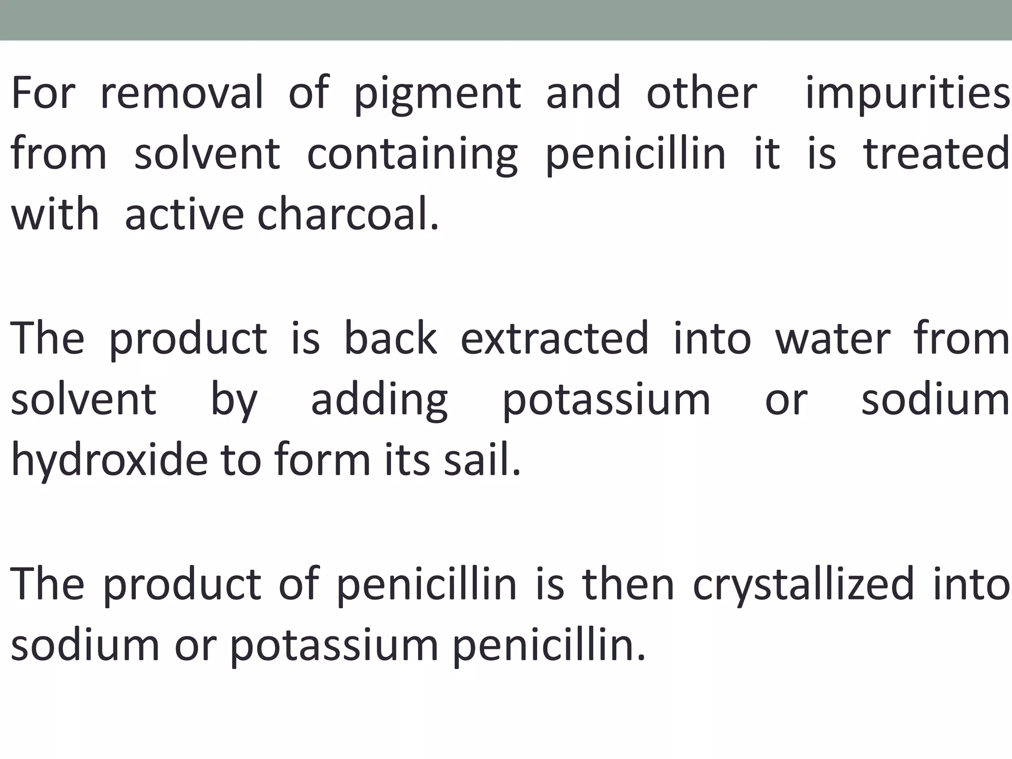 Penicclin production | PPTX