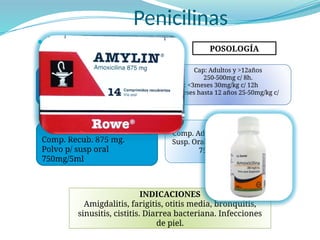 penicilina.pptx farmacología farmsciginr | PPTX