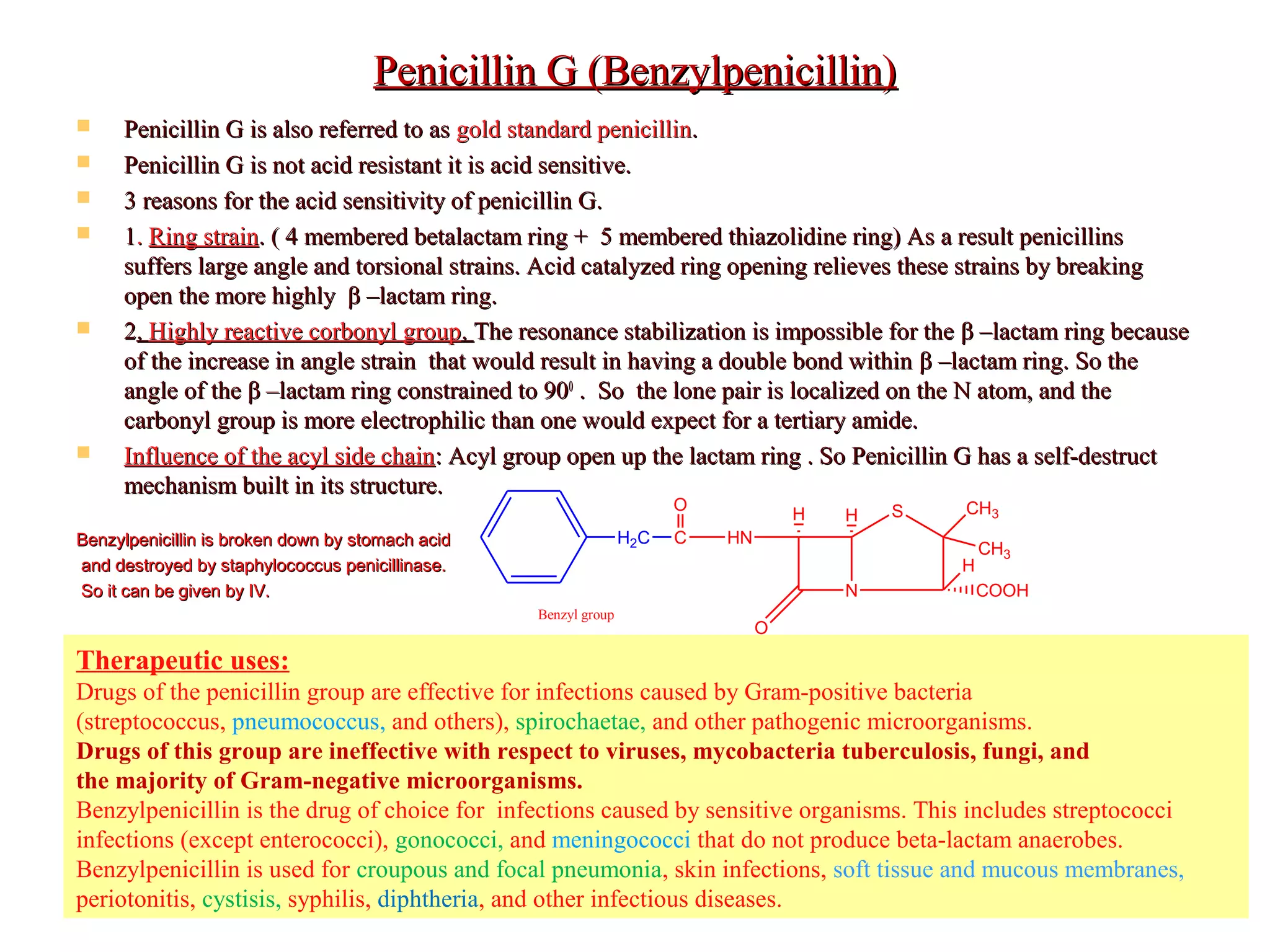 penicillins - power point - History,mechanism of action,classification ...