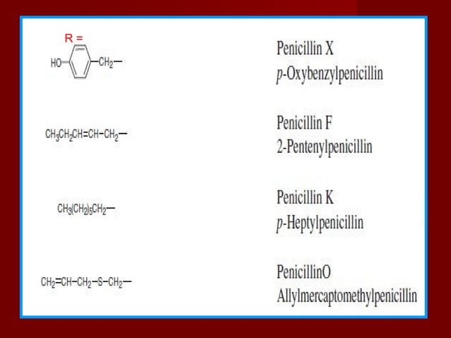 penicillins - power point - History,mechanism of action,classification ...
