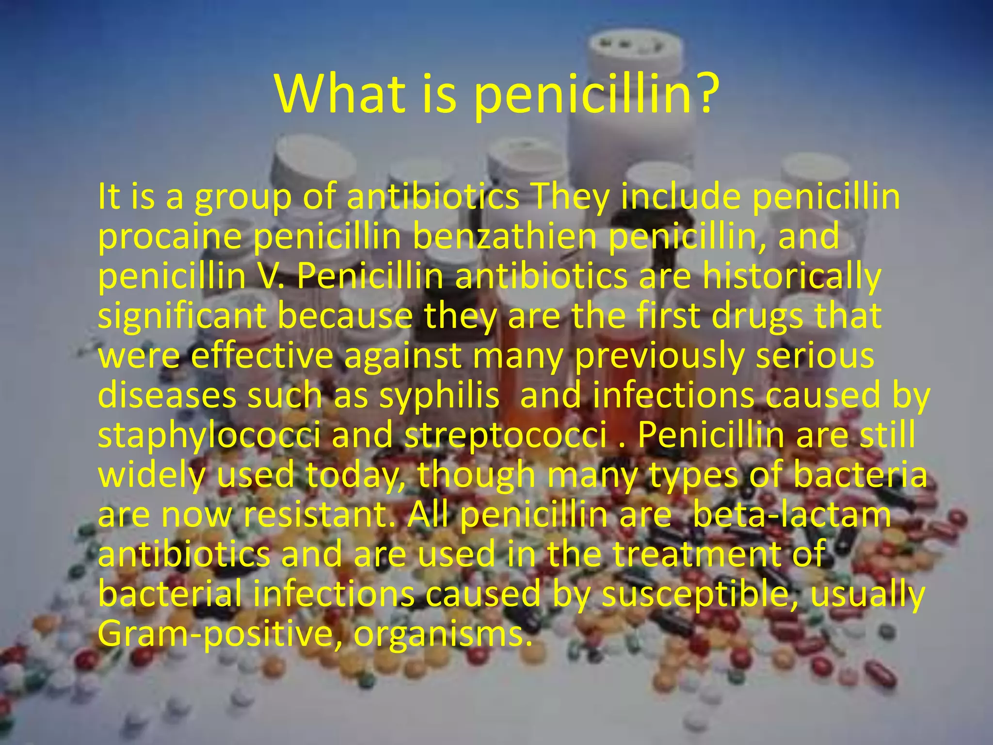 Penicillin | PPTX