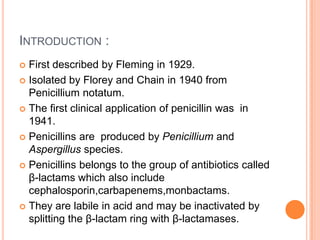 Penicillin | PPTX