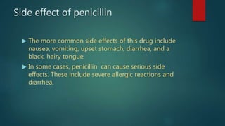 Antibiotic Penicillin | PPTX