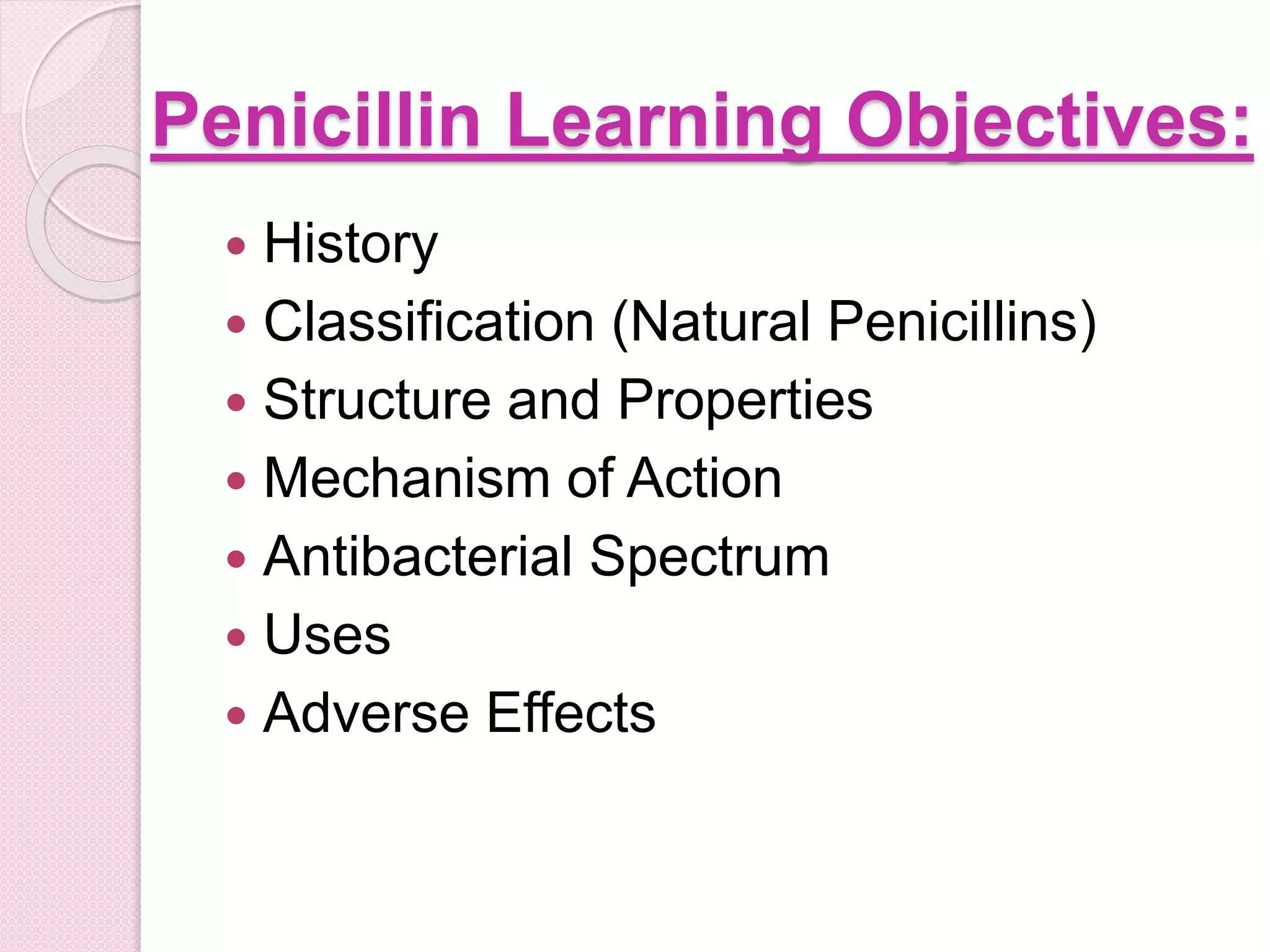 Penicillin | PPTX