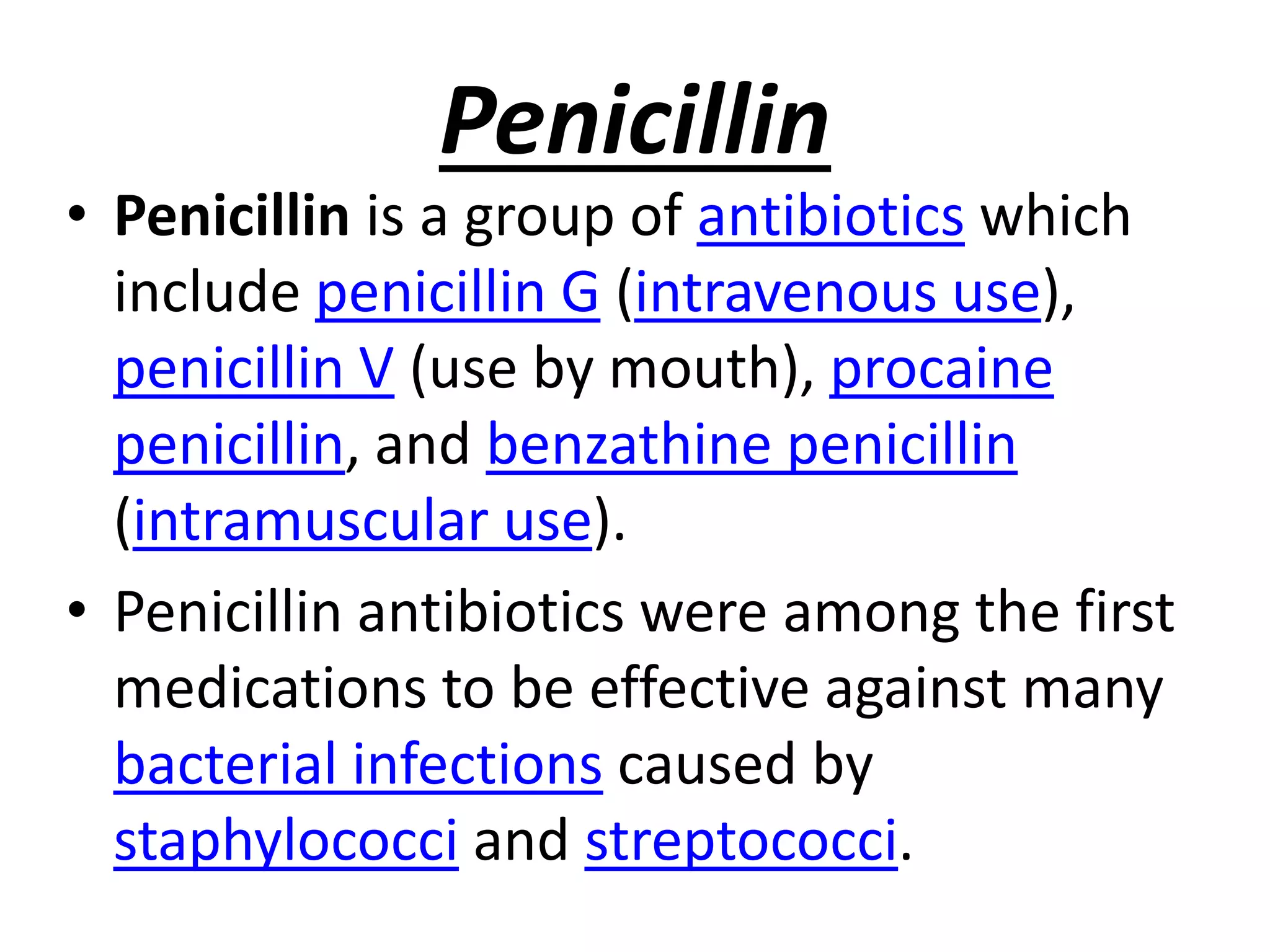 Penicillin | PPTX