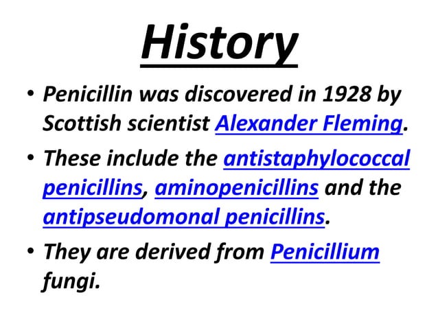 Penicillin | PPTX