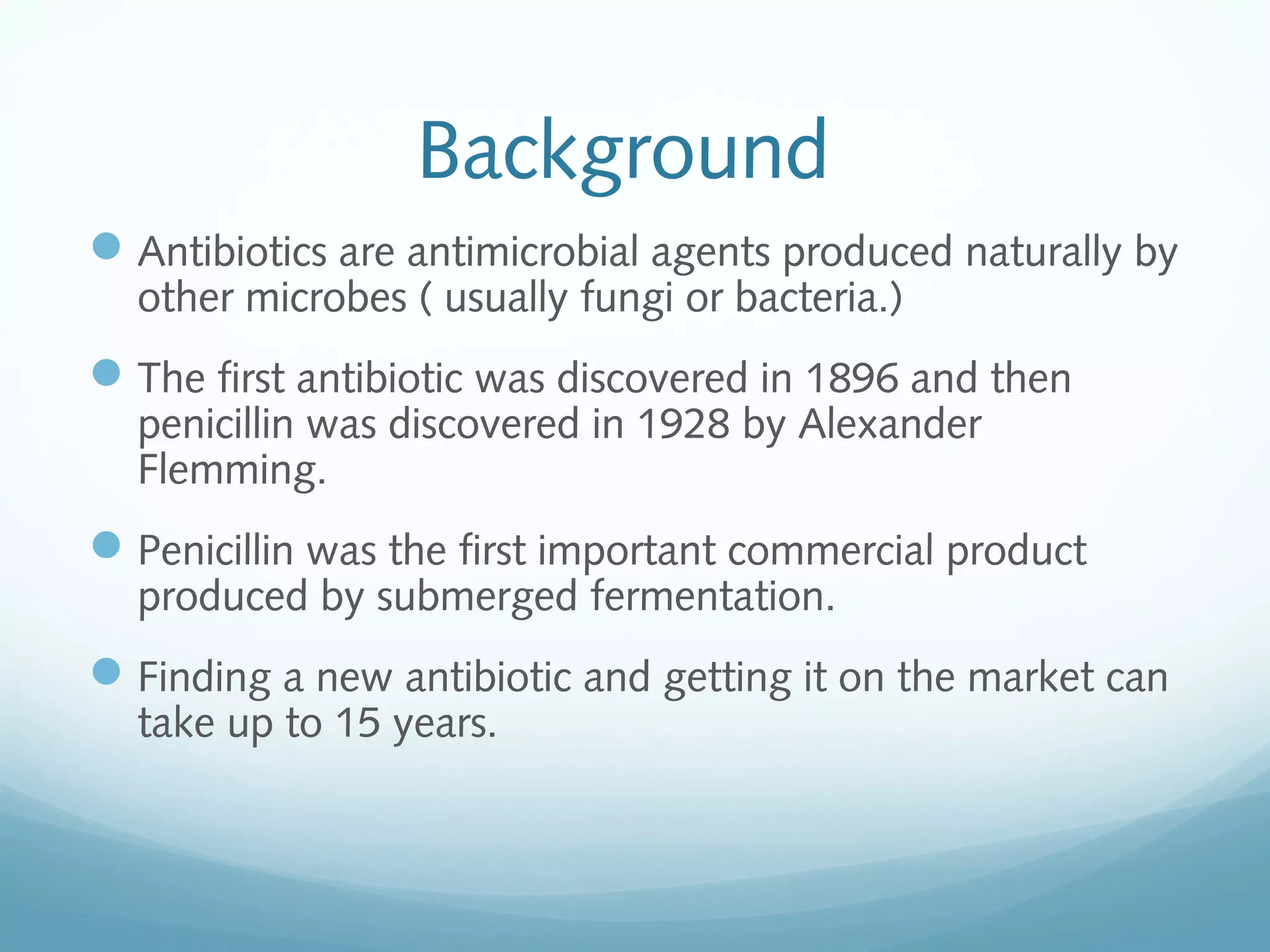 Penicillin -discovery and production | PPT