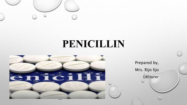 Penicillin | PPT