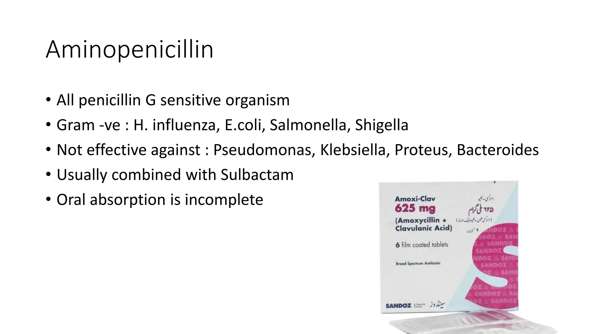 penicillin drug classification and side effects | PPT