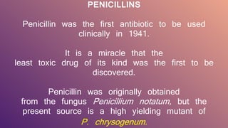 Introduction of Penicillin | PPT