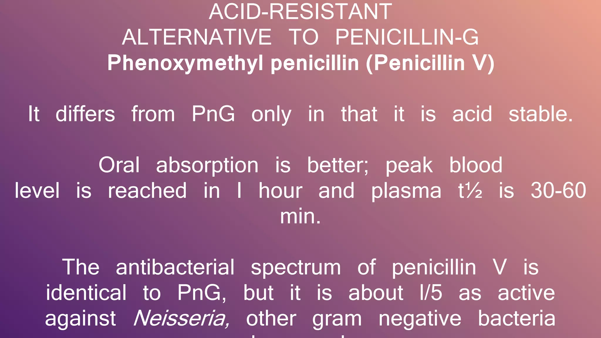 Pharmacology of Semi synthetic Penicillins | PPTX