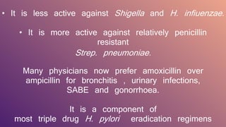 Pharmacology of Semi synthetic Penicillins | PPTX