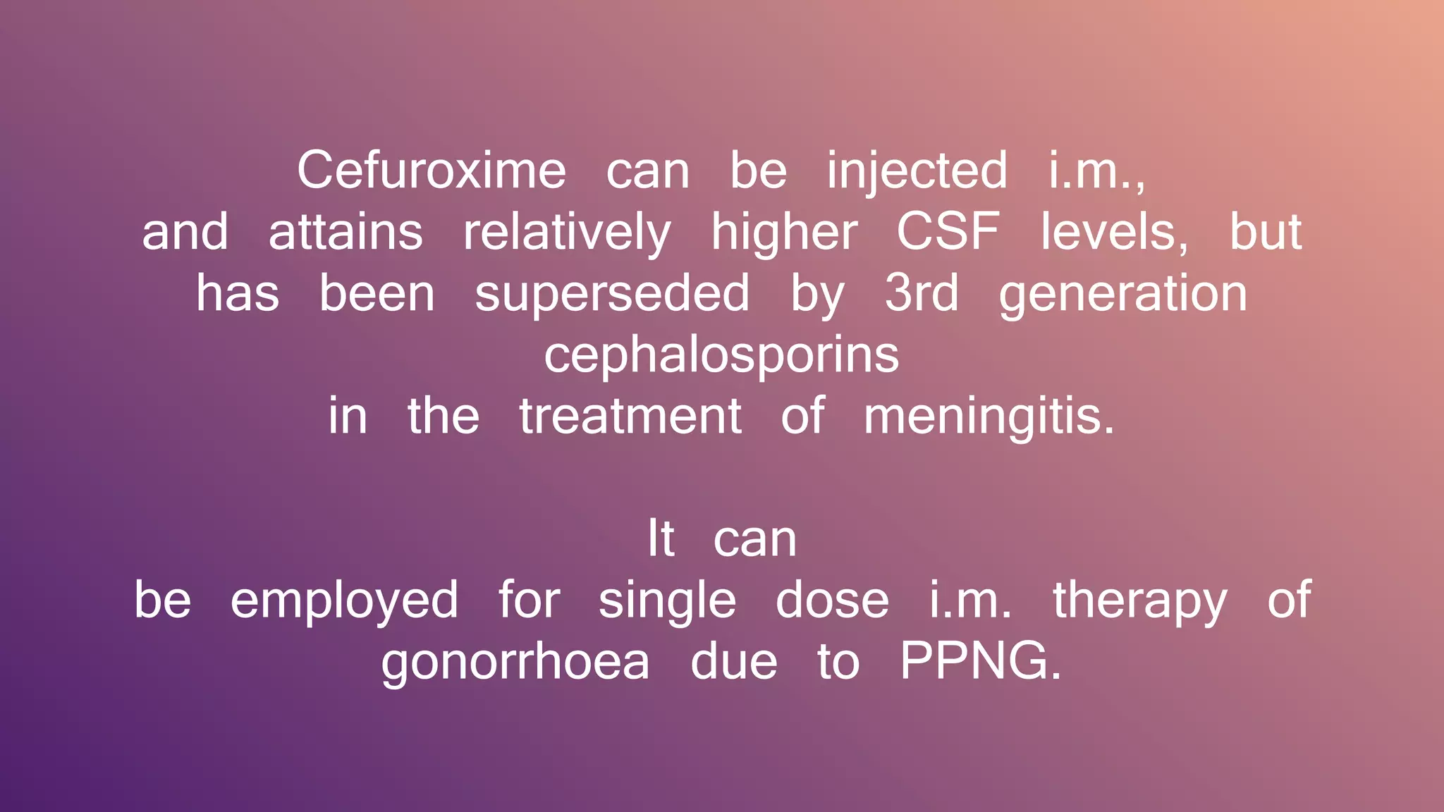 Pharmacology of Cephalosporins | PPTX