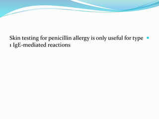 Penicillin Allergy | PPTX