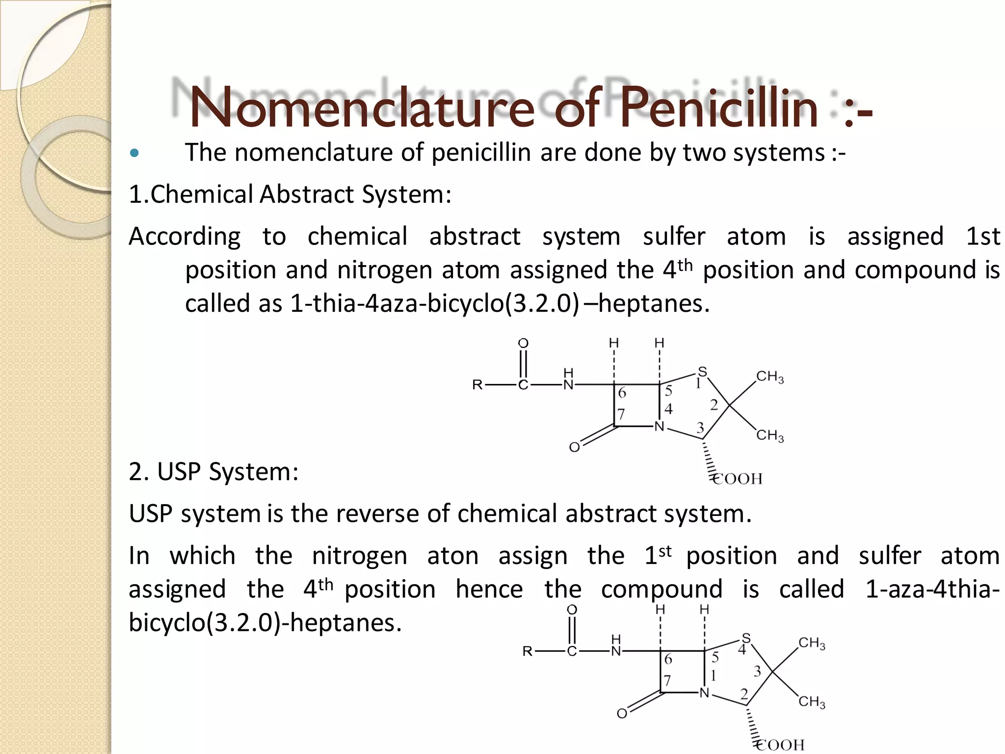Penicillin Antibiotic Chemistry | PDF
