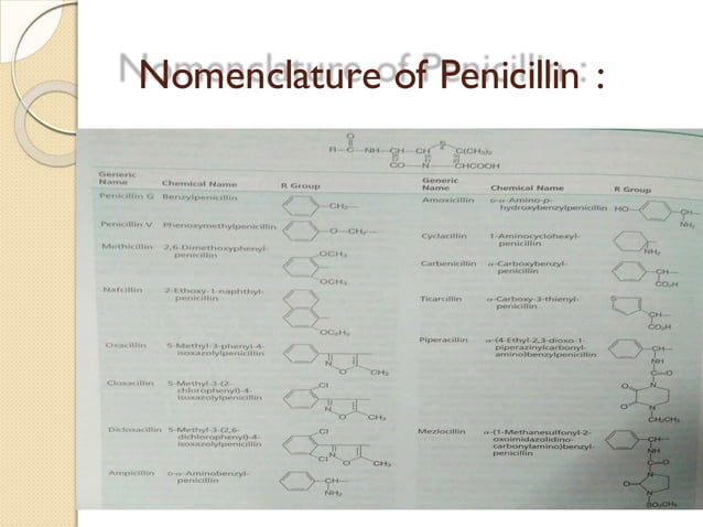 Penicillin Antibiotic Chemistry | PDF | Pharmaceutical Drugs | Medical ...