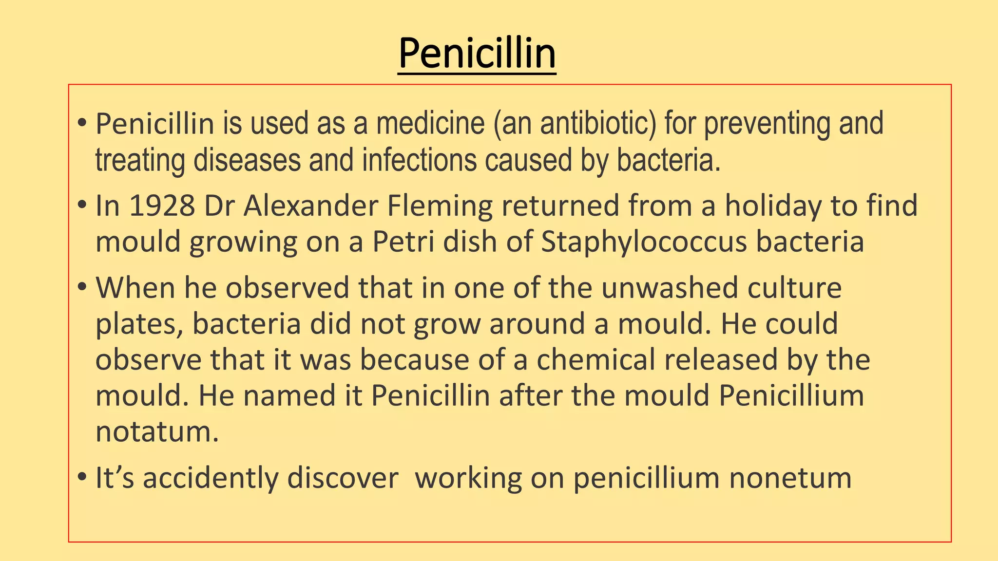 penicillin Antibiotics.pptx